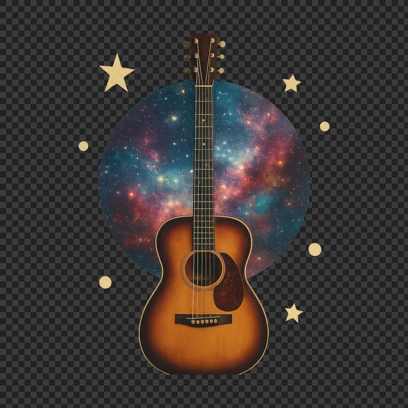 Vintage+guitar PNG Aesthetic Shadow Art Images | Free Photos, PNG ...