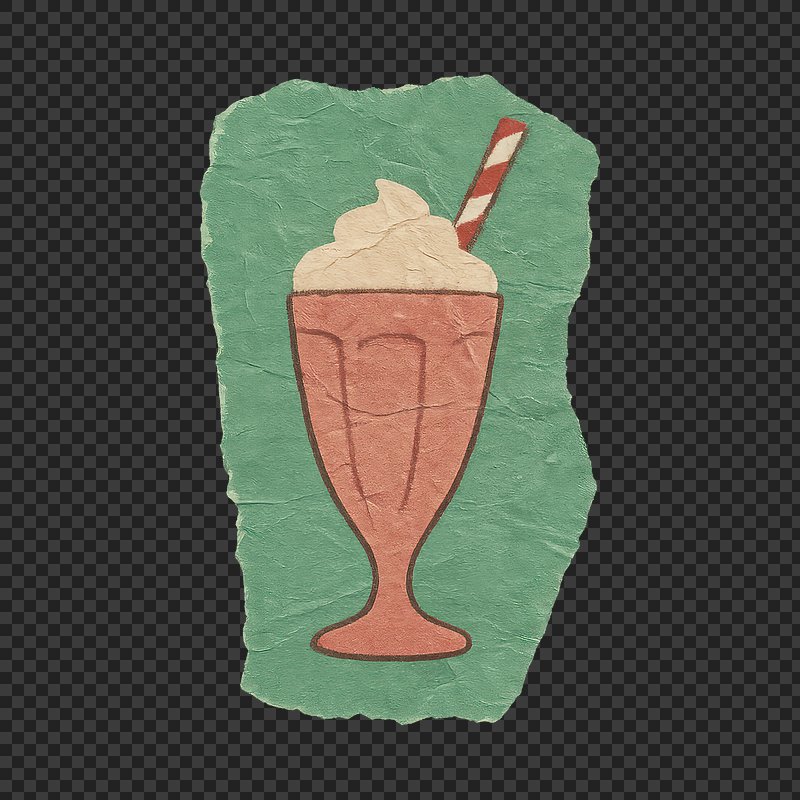 Transparent Milkshake Art Paper Beverage Images | Free Photos, PNG ...