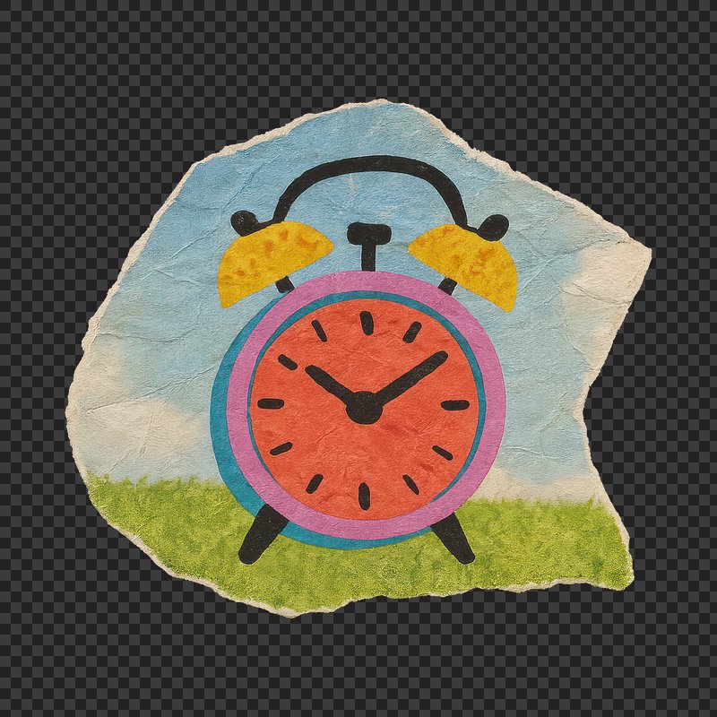 Hand-drawn Alarm Clock Illustration Style Images | Free Photos, PNG ...