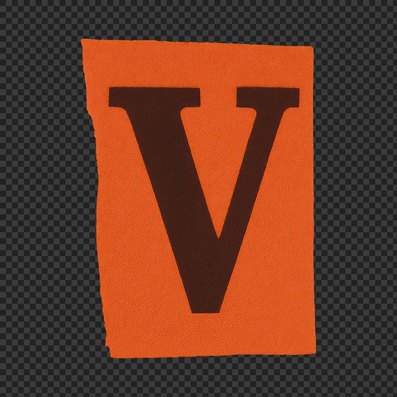 Png.v Letter Images | Free Photos, PNG Stickers, Wallpapers ...
