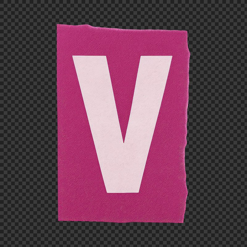 Png.v Letter Images | Free Photos, PNG Stickers, Wallpapers ...