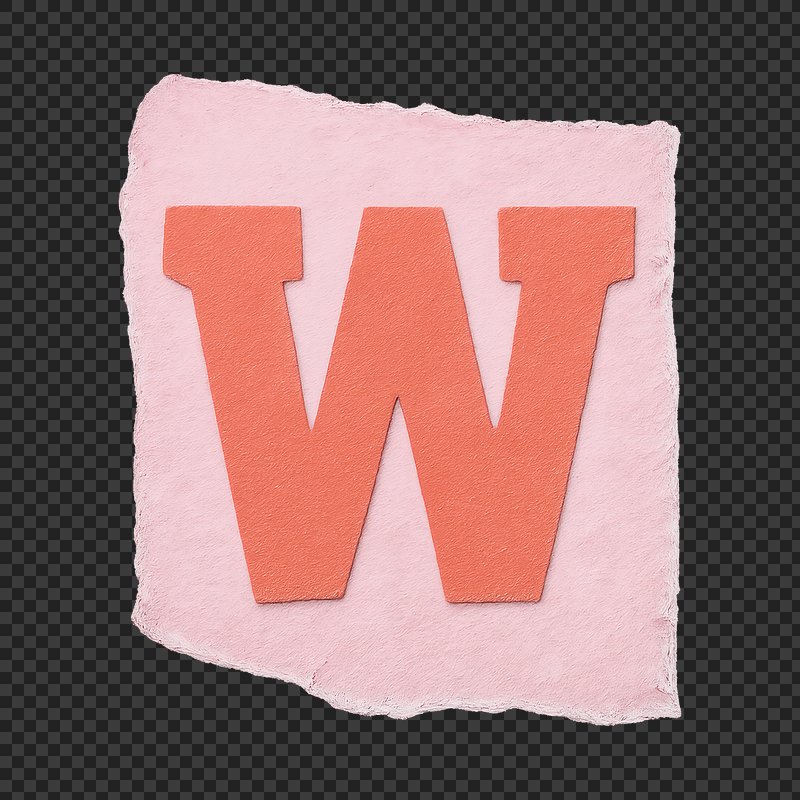 Pink+w Alphabet Images | Free Photos, PNG Stickers, Wallpapers ...