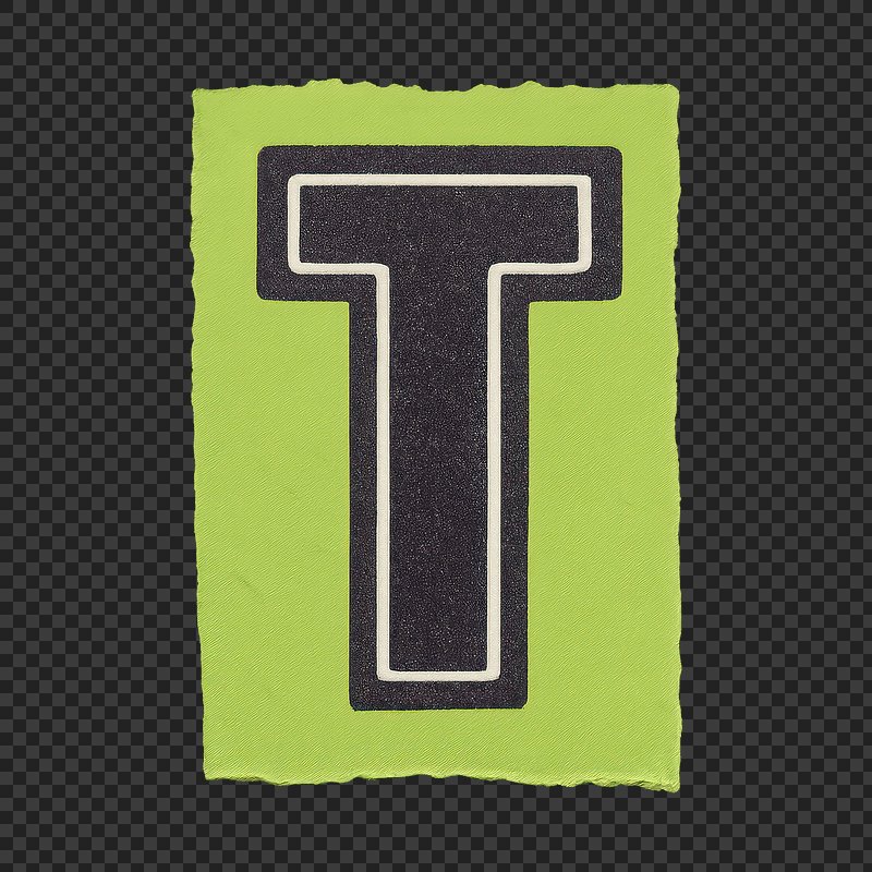 Letter+t+outline Paper Images | Free Photos, PNG Stickers, Wallpapers ...