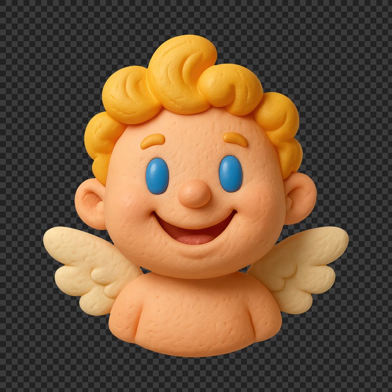 Angel+emoji Blue Design Images | Free Photos, PNG Stickers, Wallpapers ...