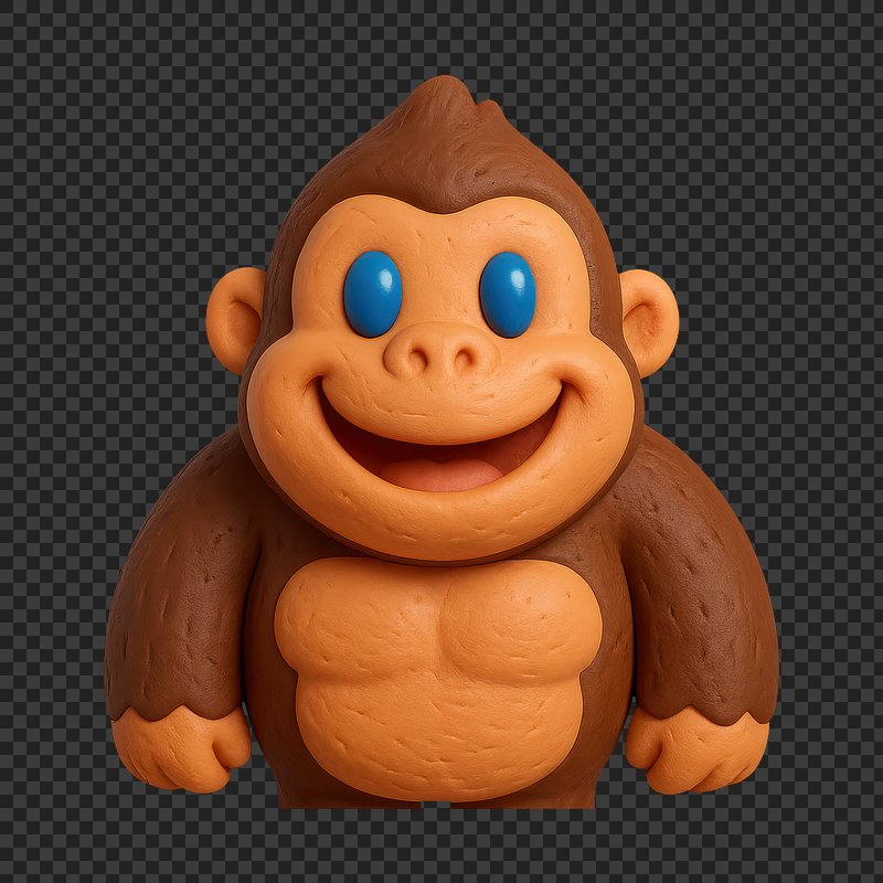 Cartoon Gorilla's Cute Images | Free Photos, PNG Stickers, Wallpapers ...