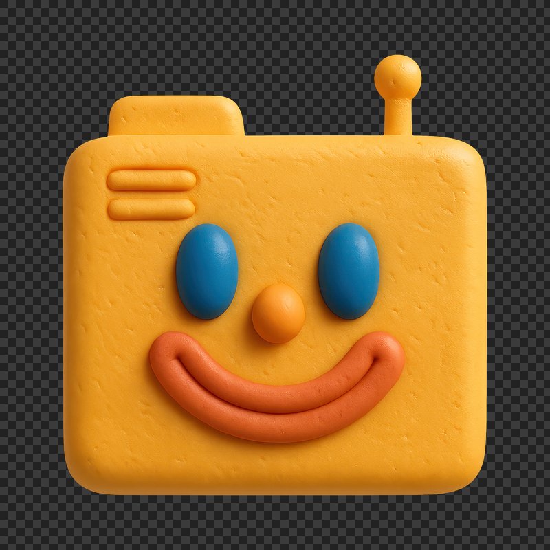 3d Camera Cute Eyes Cartoon Minimal Images | Free Photos, PNG Stickers ...