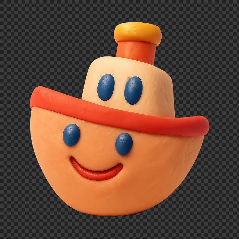 Ship Sticker Design Background PNG Cartoon Images | Free Photos, PNG ...