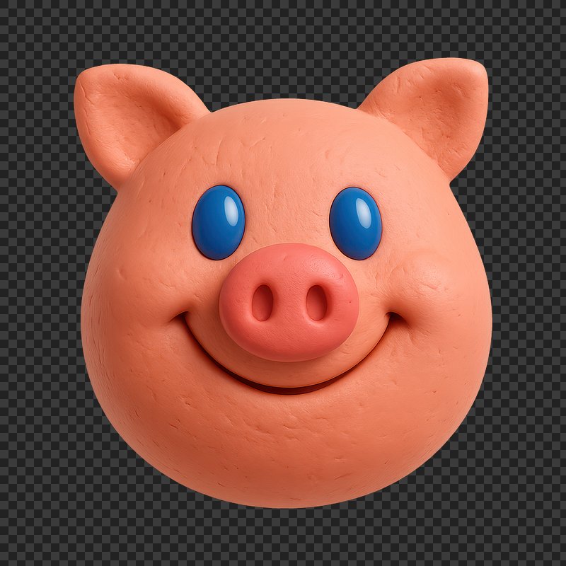 Pig+face+emoji Background Light Images | Free Photos, PNG Stickers ...