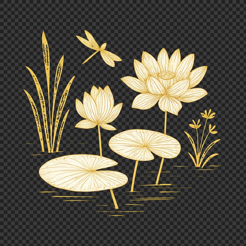Lotus Frame Background Design Decorative Images | Free Photos, PNG ...