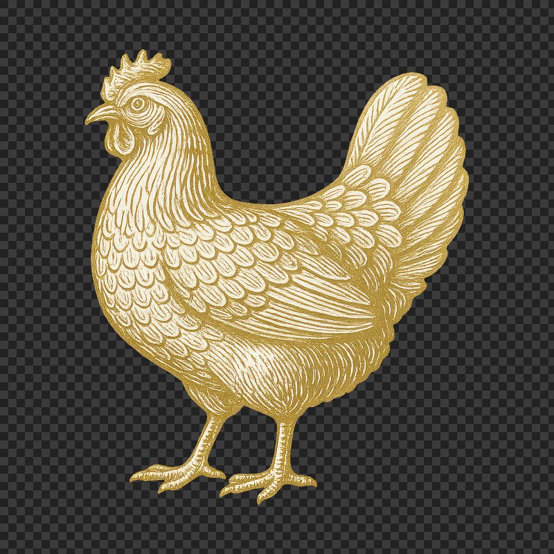 Chicken+line Animal Images | Free Photos, PNG Stickers, Wallpapers ...