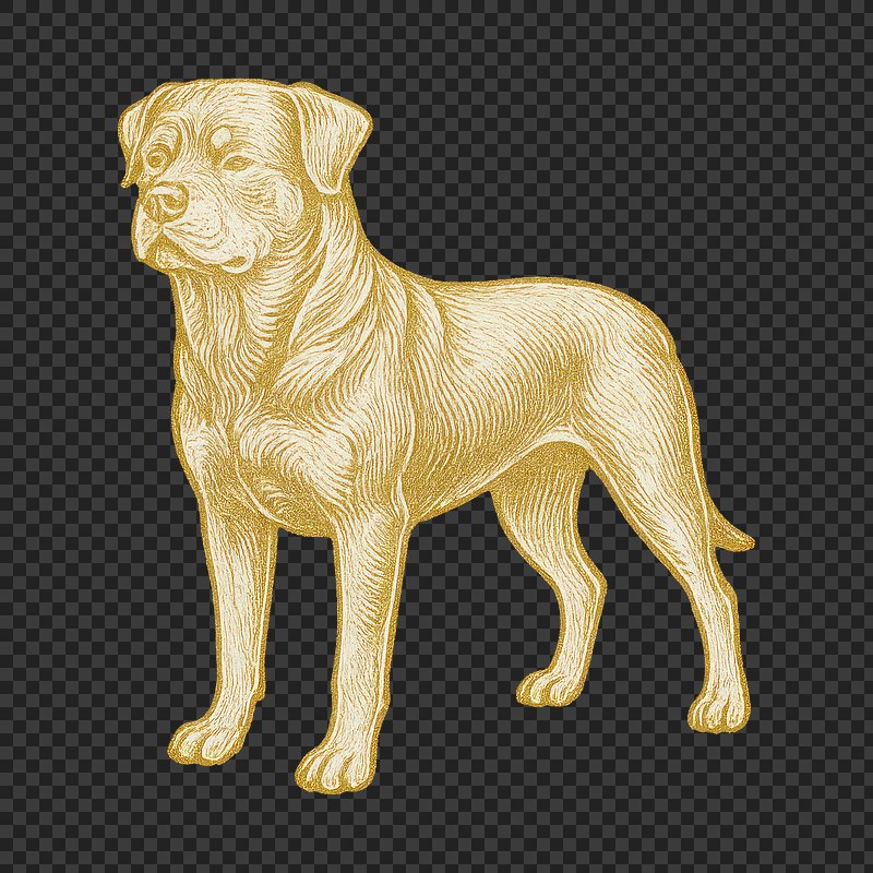 Rottweiler+drawing Pet Canine Images | Free Photos, PNG Stickers ...