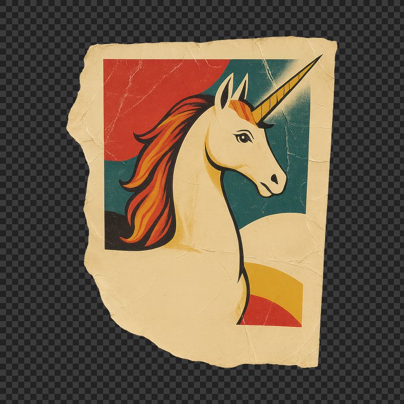 Unicorn Old Vintage Animal Images | Free Photos, PNG Stickers ...