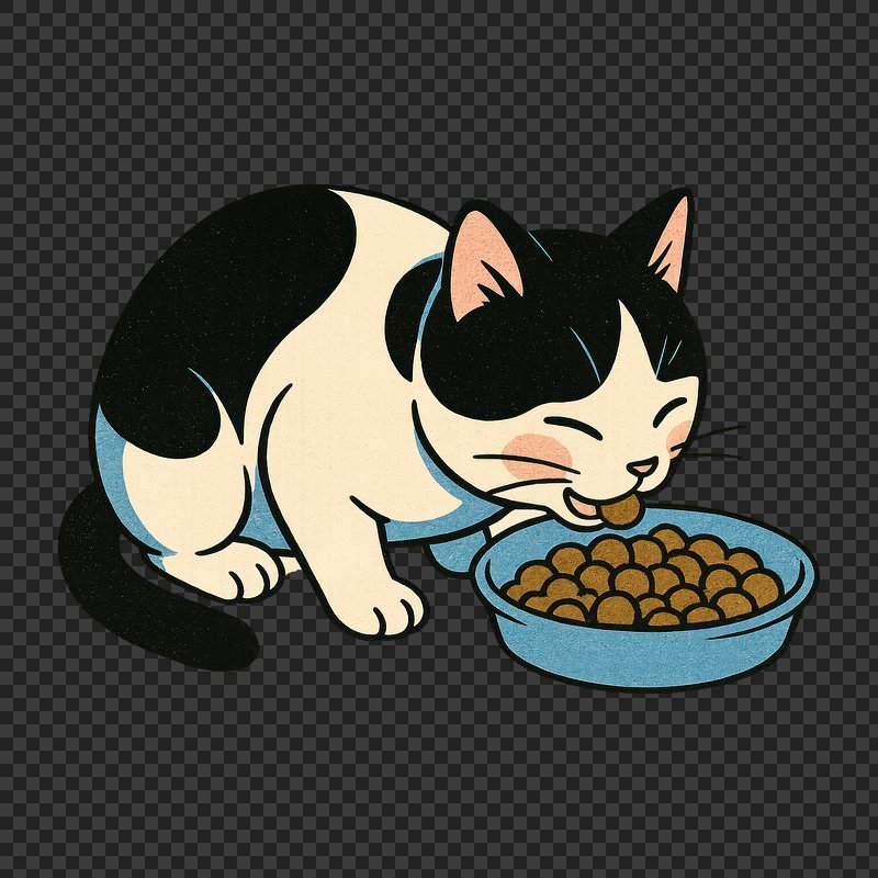 Cat+food++cute Background Pet Images | Free Photos, PNG Stickers ...
