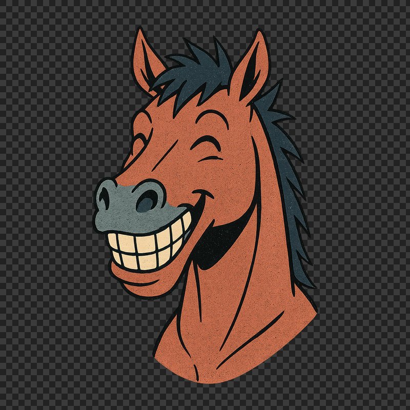 Horse+funny+transparent Cartoon Images | Free Photos, PNG Stickers ...