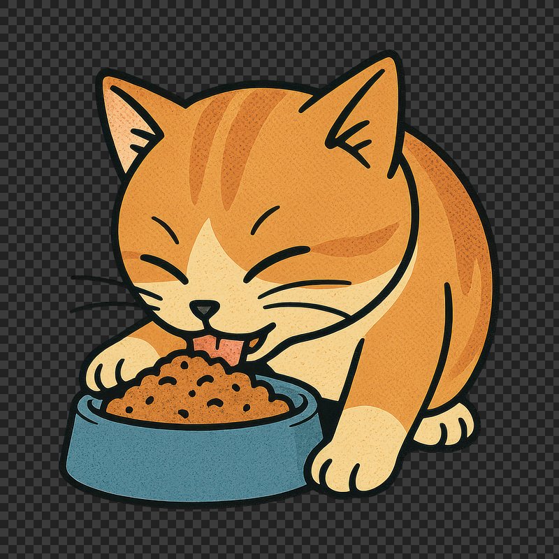 Cat+food++cute Background Pet Images | Free Photos, PNG Stickers ...