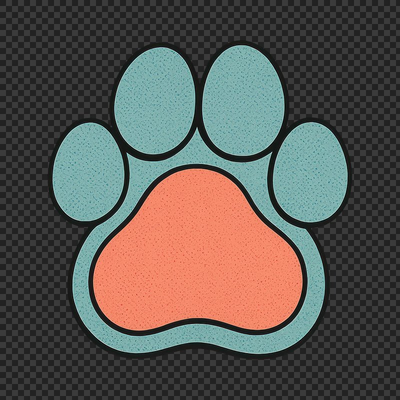 Paw Print Vector Cartoon Images | Free Photos, PNG Stickers, Wallpapers ...