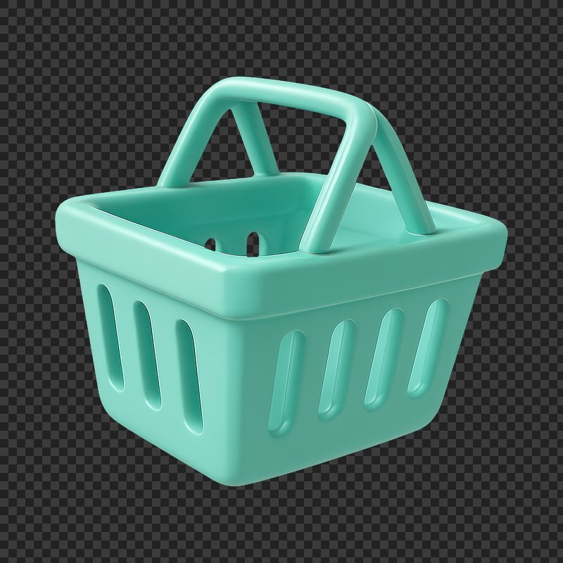 Basket Plastic Transparent Container 3d Images | Free Photos, PNG Stickers, Wallpapers ...