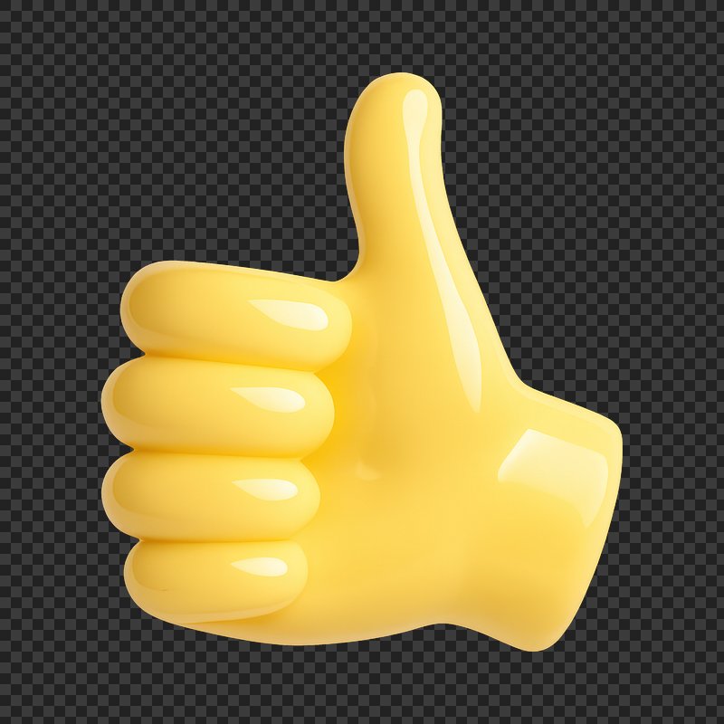Thumbs+up+emoji+transparent Icon Images | Free Photos, PNG Stickers ...