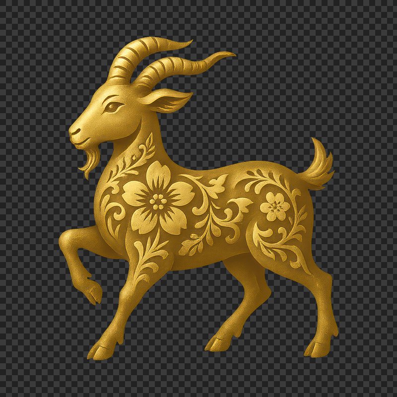 Goat Year PNG Images | Free Photos, PNG Stickers, Wallpapers ...