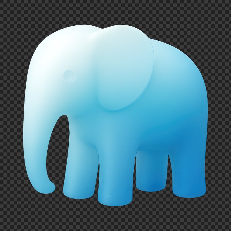 Cartoon Elephant Blue Transparent Images | Free Photos, PNG Stickers ...