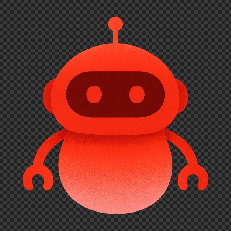 Cute Robot Transparent Background Gradient Texture Images | Free Photos ...