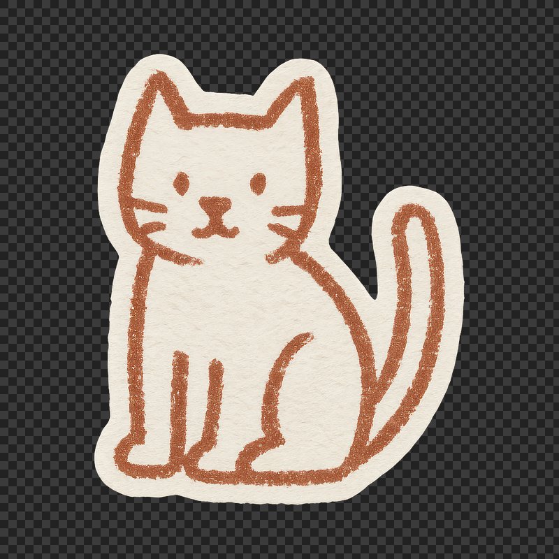 Cat Paper PNG Texture Images | Free Photos, PNG Stickers, Wallpapers ...