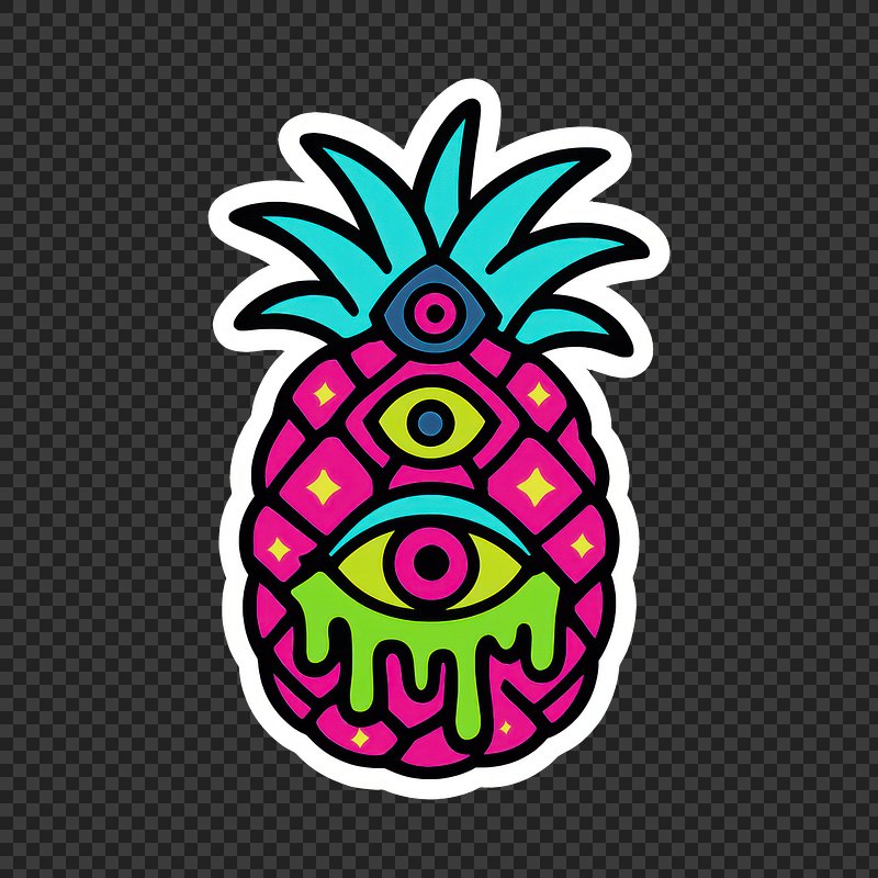 Pink+pineapple+fruit Shadow PNG Images | Free Photos, PNG Stickers ...
