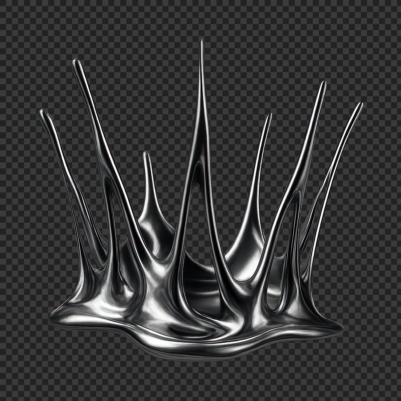 Chrome Crown Metal PNG Transparent Shadow Images | Free Photos, PNG ...
