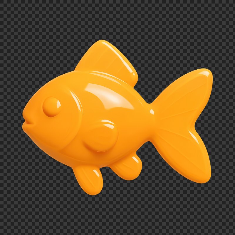 Orange Goldfish Cartoon PNG Fish Images | Free Photos, PNG Stickers ...