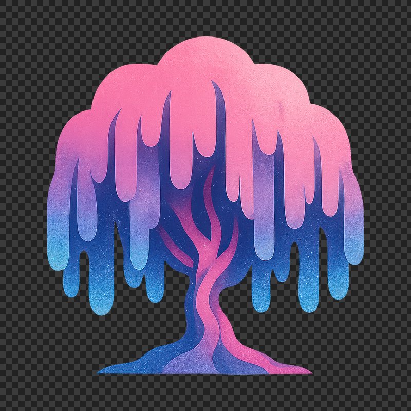 Blue+willow+art Tree Images | Free Photos, PNG Stickers, Wallpapers ...