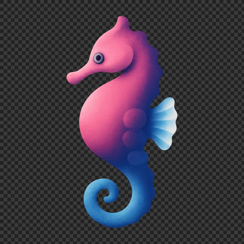 White Seahorse Background Animal Images | Free Photos, PNG Stickers ...