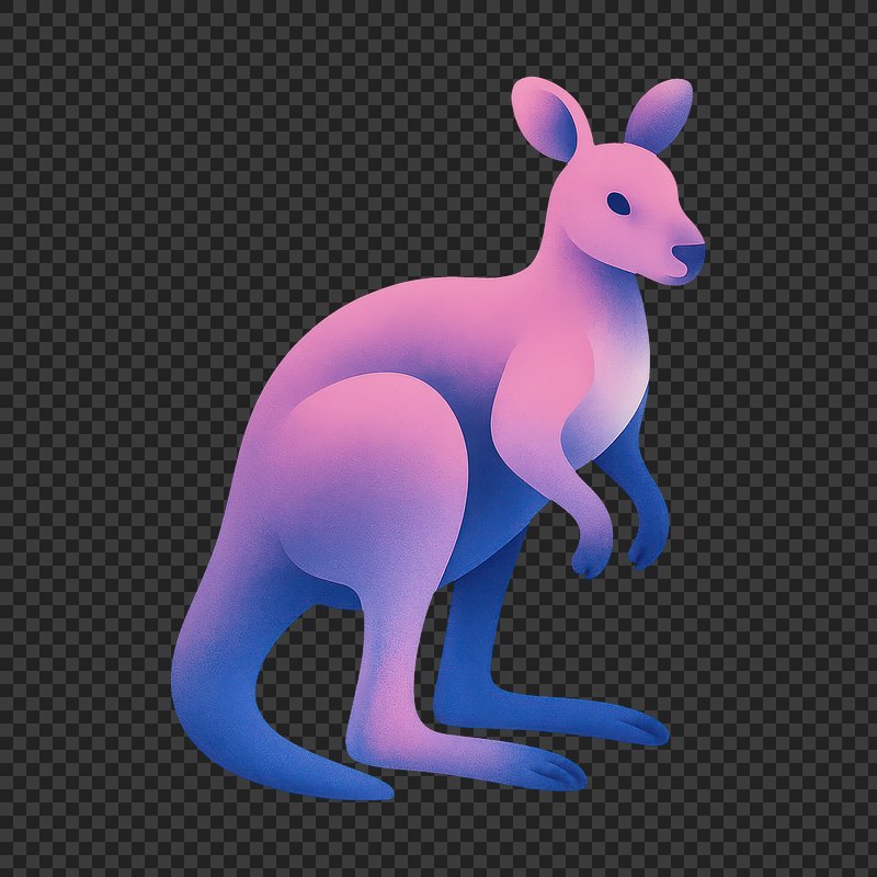 Vintage Kangaroo Isolated Texture Images | Free Photos, PNG Stickers ...