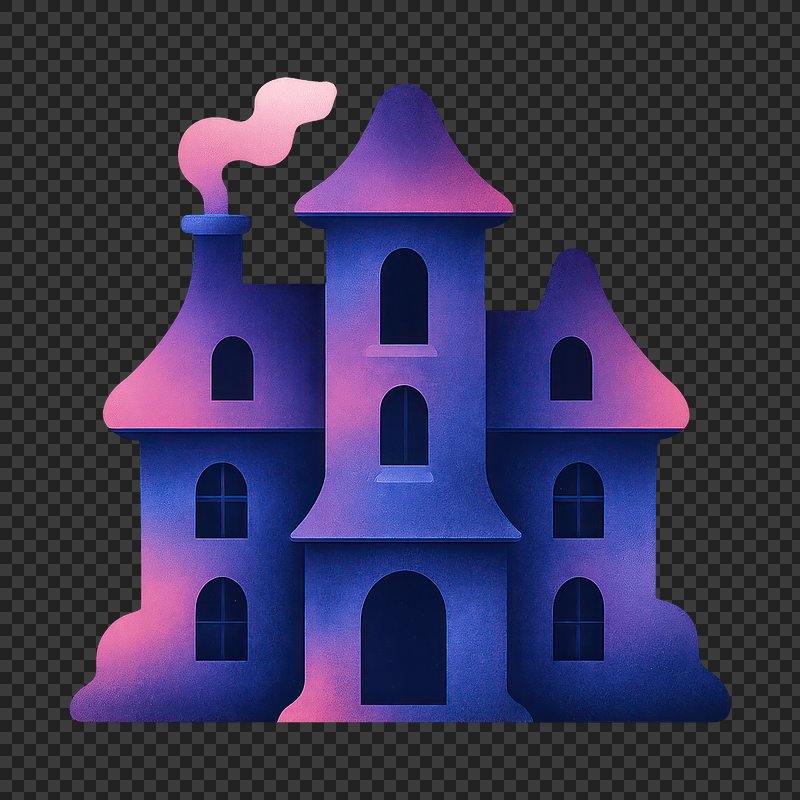 Haunted House Silhouette Black Images | Free Photos, PNG Stickers ...