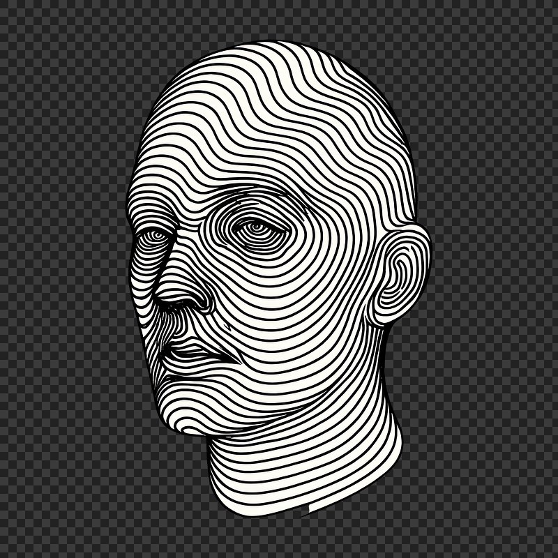 Face Contour Black Images | Free Photos, PNG Stickers, Wallpapers ...