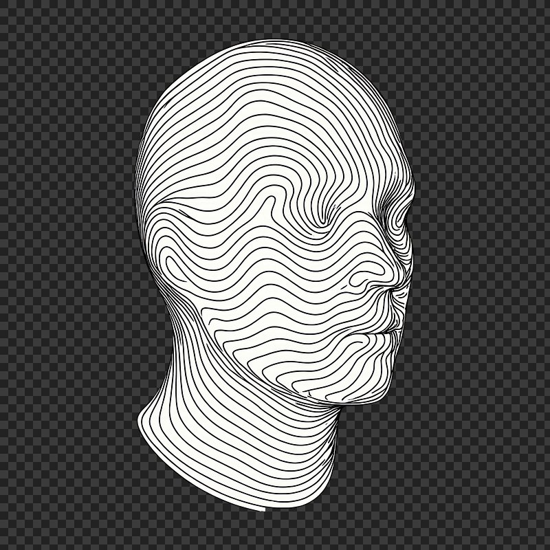 Face Contour Black Images | Free Photos, PNG Stickers, Wallpapers ...