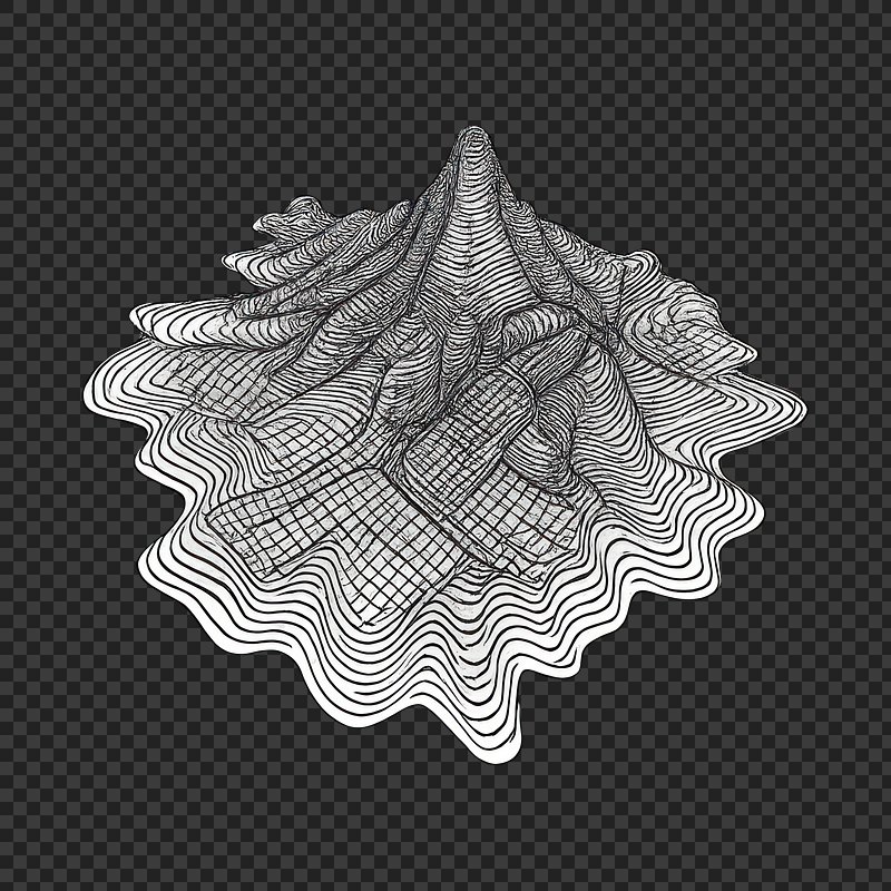 Terrain Lines PNG Images | Free Photos, PNG Stickers, Wallpapers ...
