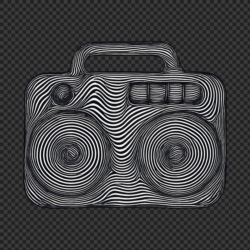 Vintage Boombox PNG Images | Free Photos, PNG Stickers, Wallpapers ...