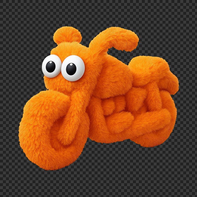 Motorcycle Orange Cartoon Images | Free Photos, PNG Stickers ...