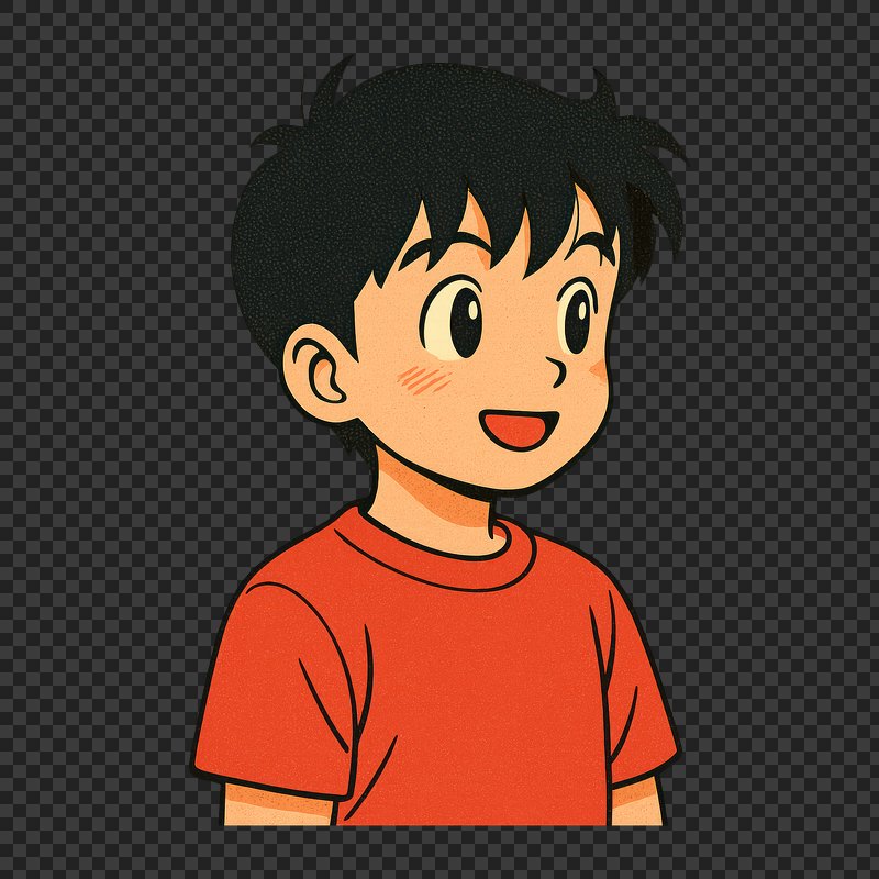 Happy Boy Animated Cartoon Character Images | Free Photos, PNG Stickers ...