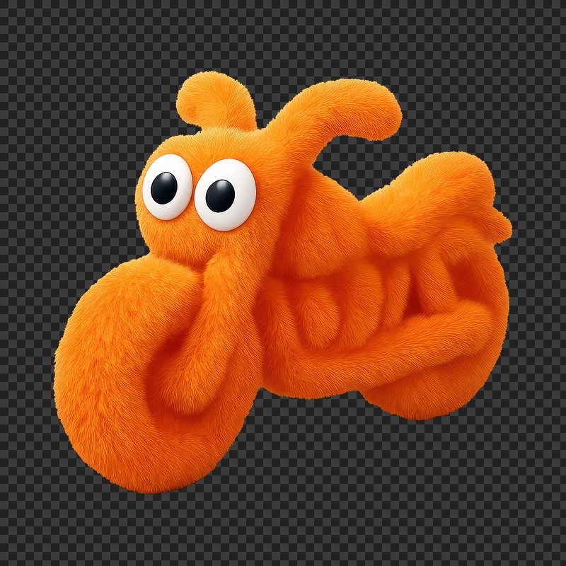 Motorcycle Orange Cartoon Isolated Textures Images | Free Photos, PNG ...