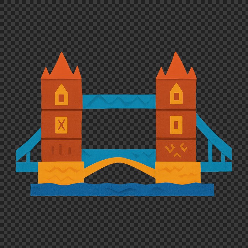Bridge+art Style PNG Design Paper Images | Free Photos, PNG Stickers ...