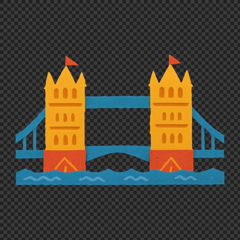 Bridge+art Style PNG Design Paper Images | Free Photos, PNG Stickers ...