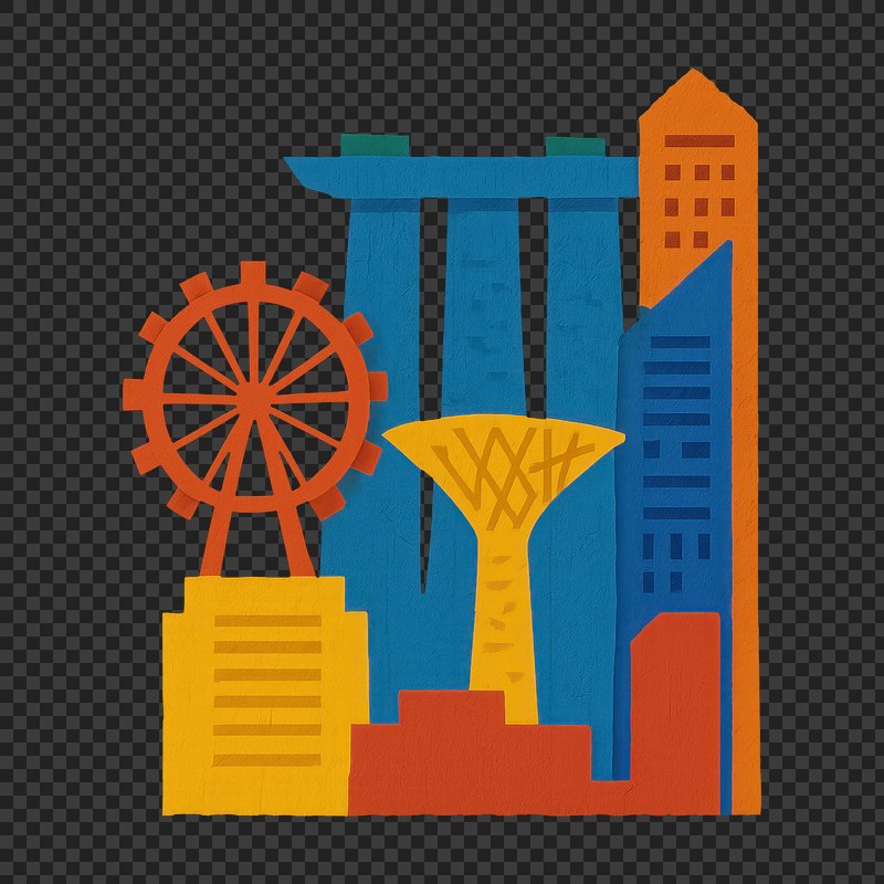 PNG Singapore Transparent Art Images | Free Photos, PNG Stickers ...