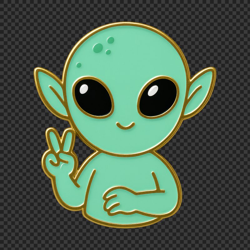 Alien+cartoon+characters Cute Images | Free Photos, PNG Stickers ...