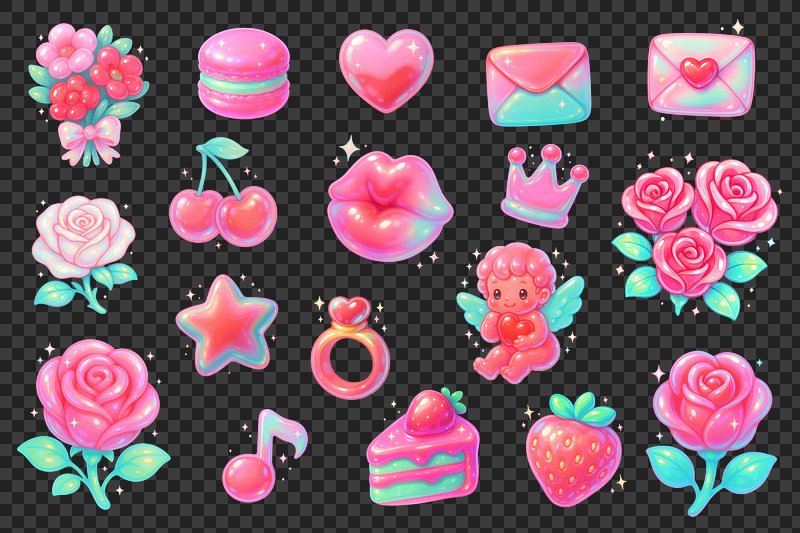 Glitter Cherry PNG Images | Free Photos, PNG Stickers, Wallpapers ...