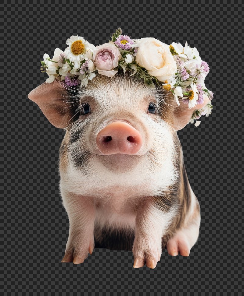 Farm Animals Pigs Cute PNG Images | Free Photos, PNG Stickers ...