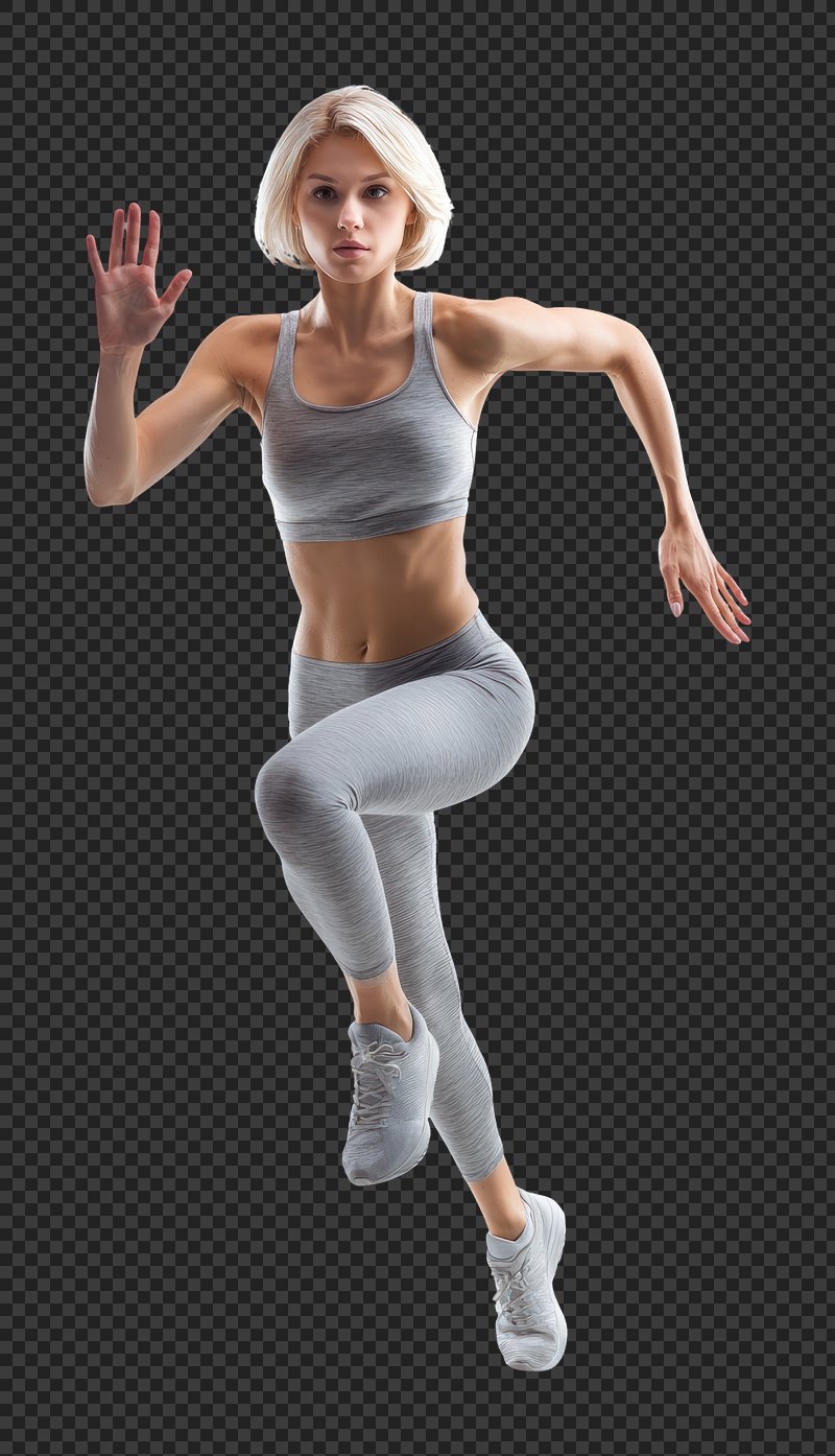 PNG Running Transparent Fitness Hair Yoga Images | Free Photos, PNG ...