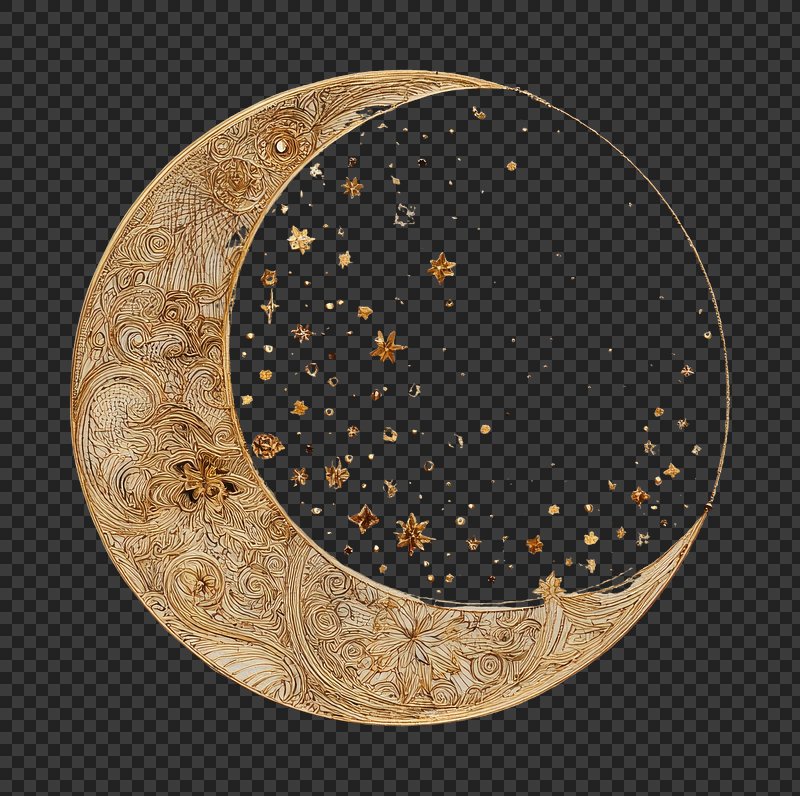 Line Art Moon PNG Images | Free Photos, PNG Stickers, Wallpapers ...