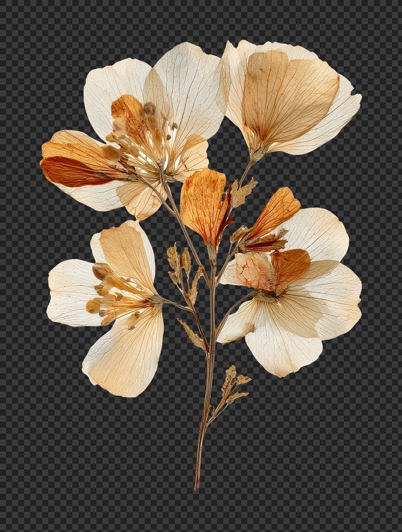 Vintage Dry Flower PNG Transparent Images | Free Photos, PNG Stickers ...