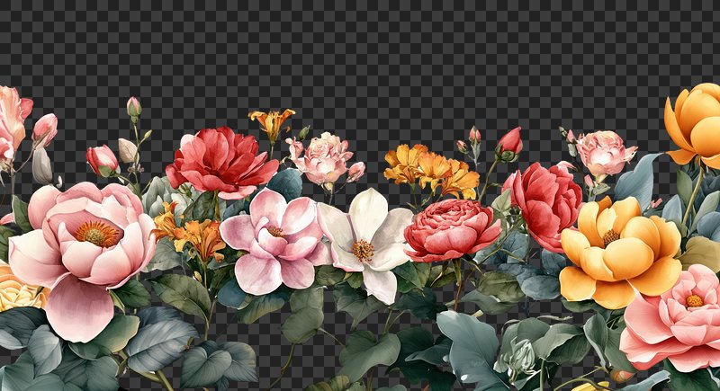 Magnolia Border PNG Images | Free Photos, PNG Stickers, Wallpapers ...